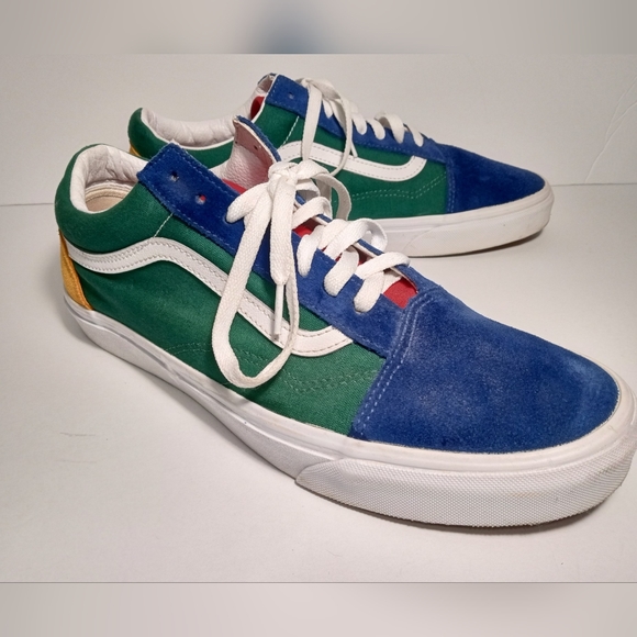 Vans | Shoes | Vans Multi Color Old School Vans 15 | Poshmark